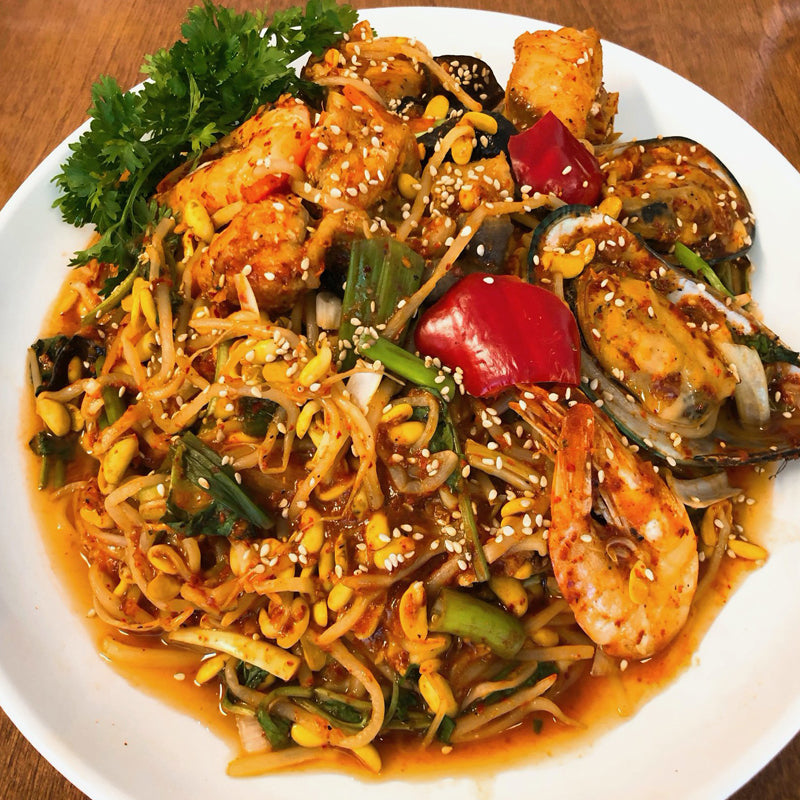 Agujjim (Spicy Braised Monk Fish) Meal – Finch JungSooNae